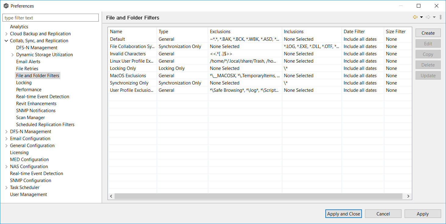 Peer Global File Service Help > Basic Concepts > File and Folder ...