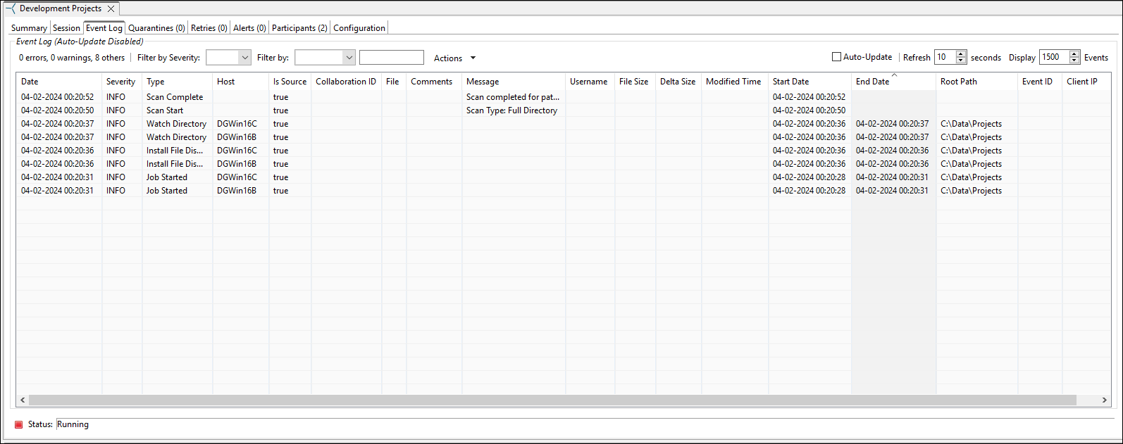 Peer Global File Service Help Peer Management Center User Interface