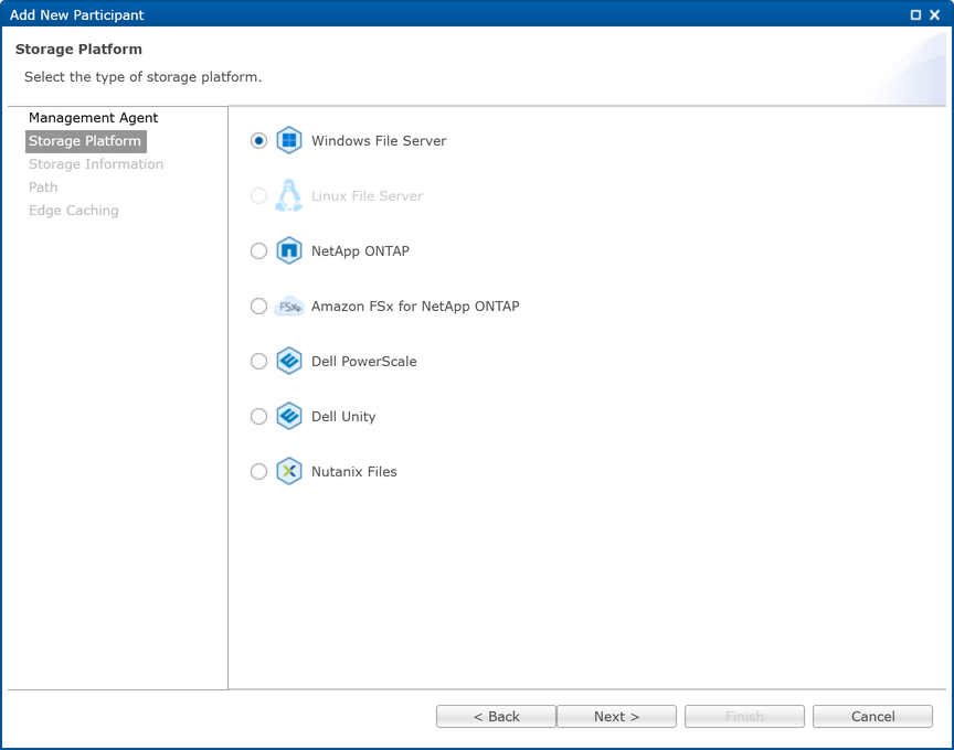 Peer Global File Service Help > File Collaboration Jobs > Editing a ...